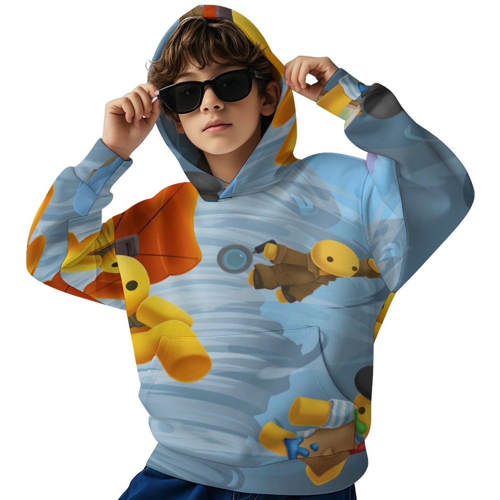 Animated Wobbly Life Children's Hoodies Sweatshirt Girls Hooded Boys ...