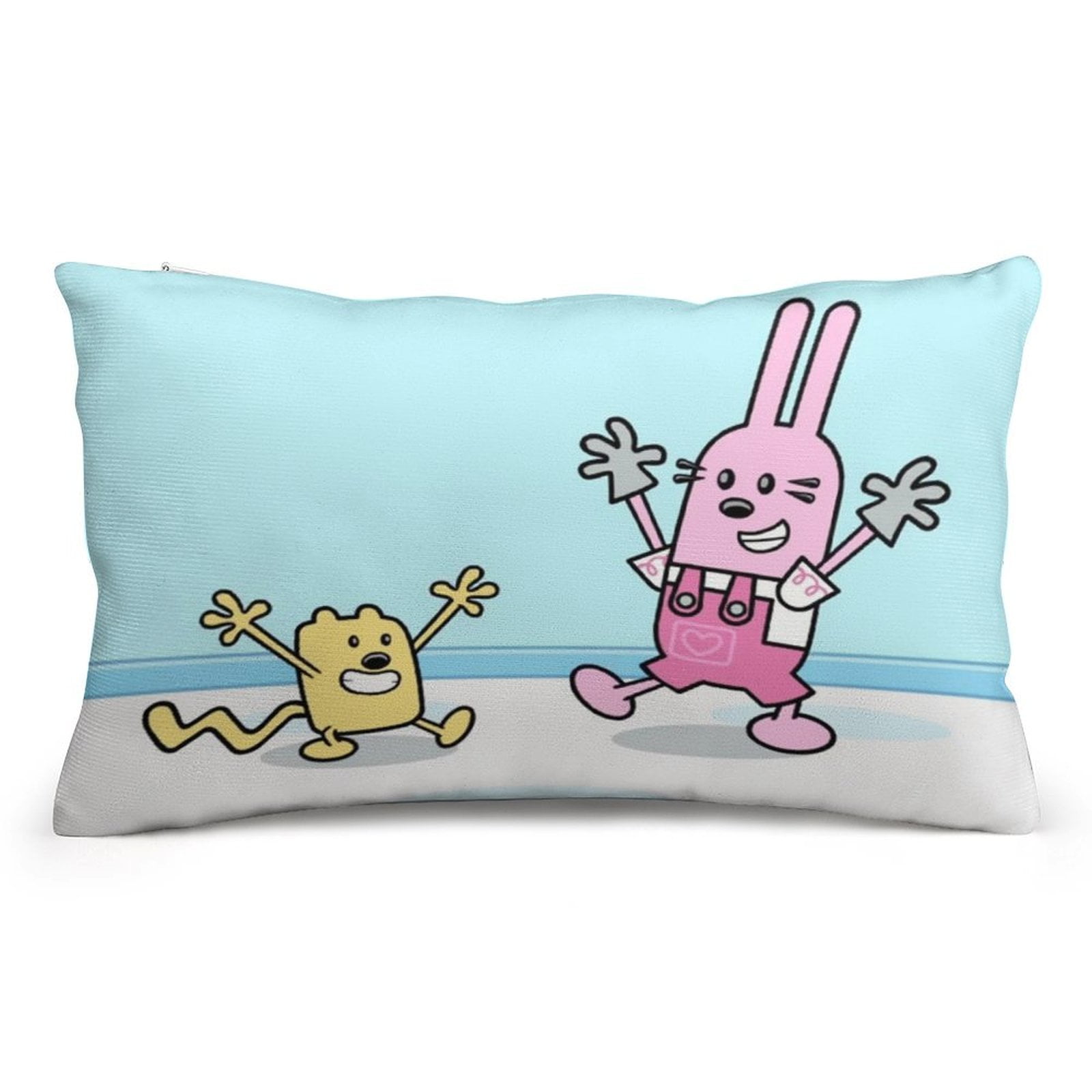Animated Wow Wow Wubbzy Plush Pillow Cover Decor Pillowcase With Hidden ...
