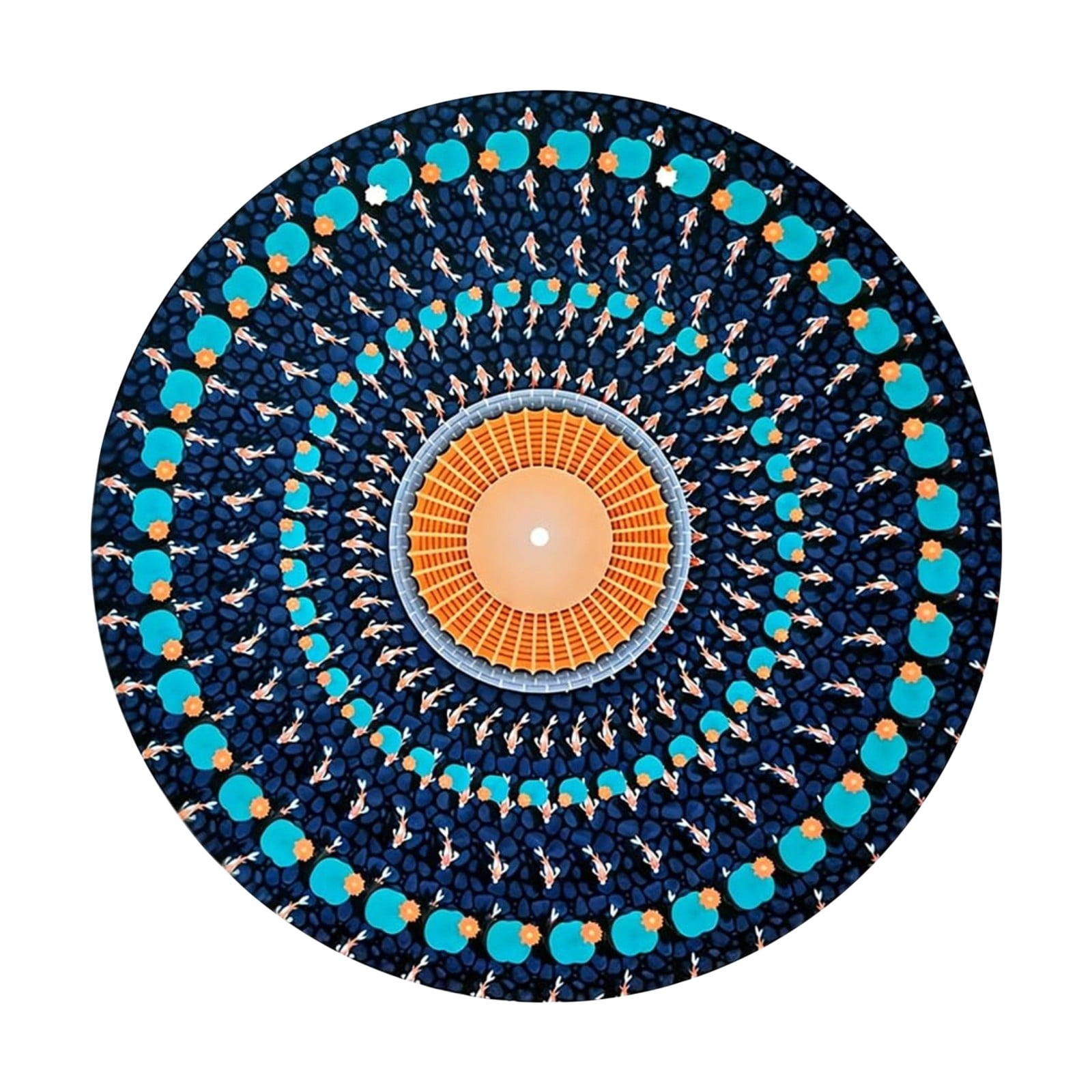 Animated Zoetrope Turntable Slipmat – Optical Illusion Vinyl Mat That ...