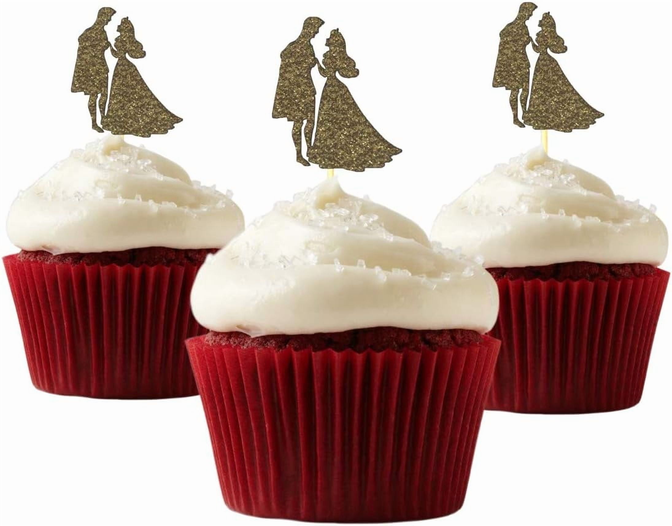 Animated musical fantasy Movie Dancing Cake Topper dancer Glitter Card ...