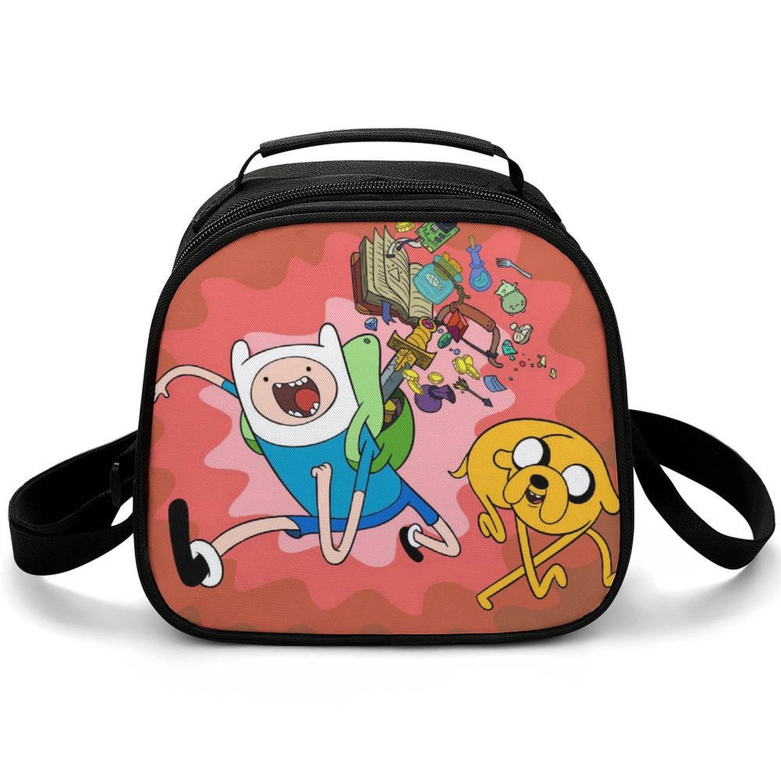 Animation Adventure Time Portable Insulated Lunch Bag Lunch Box Unisex ...