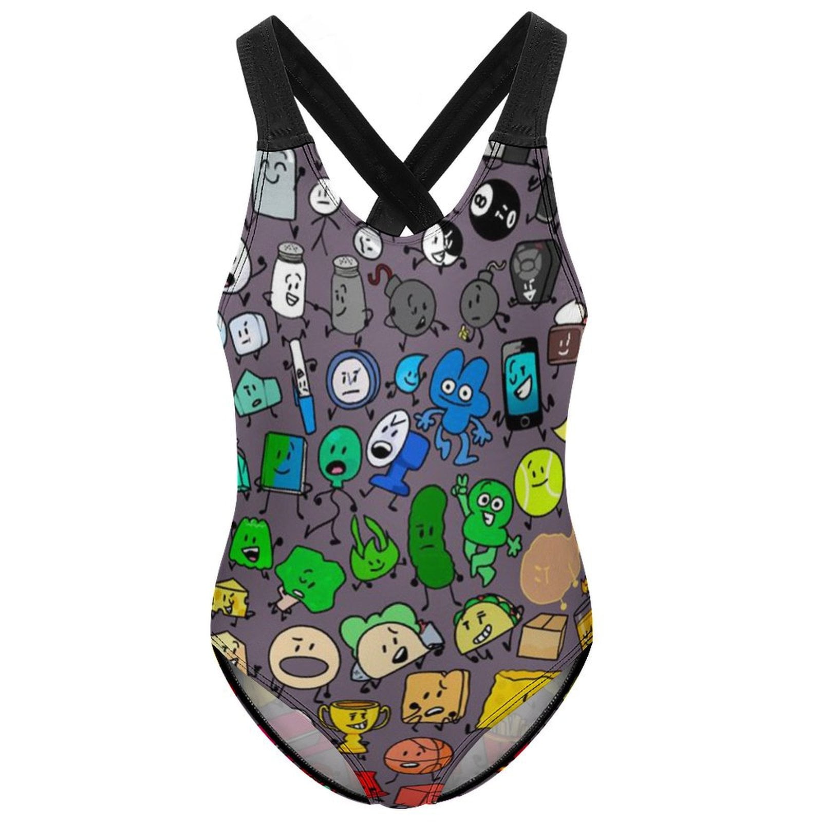 Animation Battle For Dream Island Children's One-piece Swimsuit Summer ...