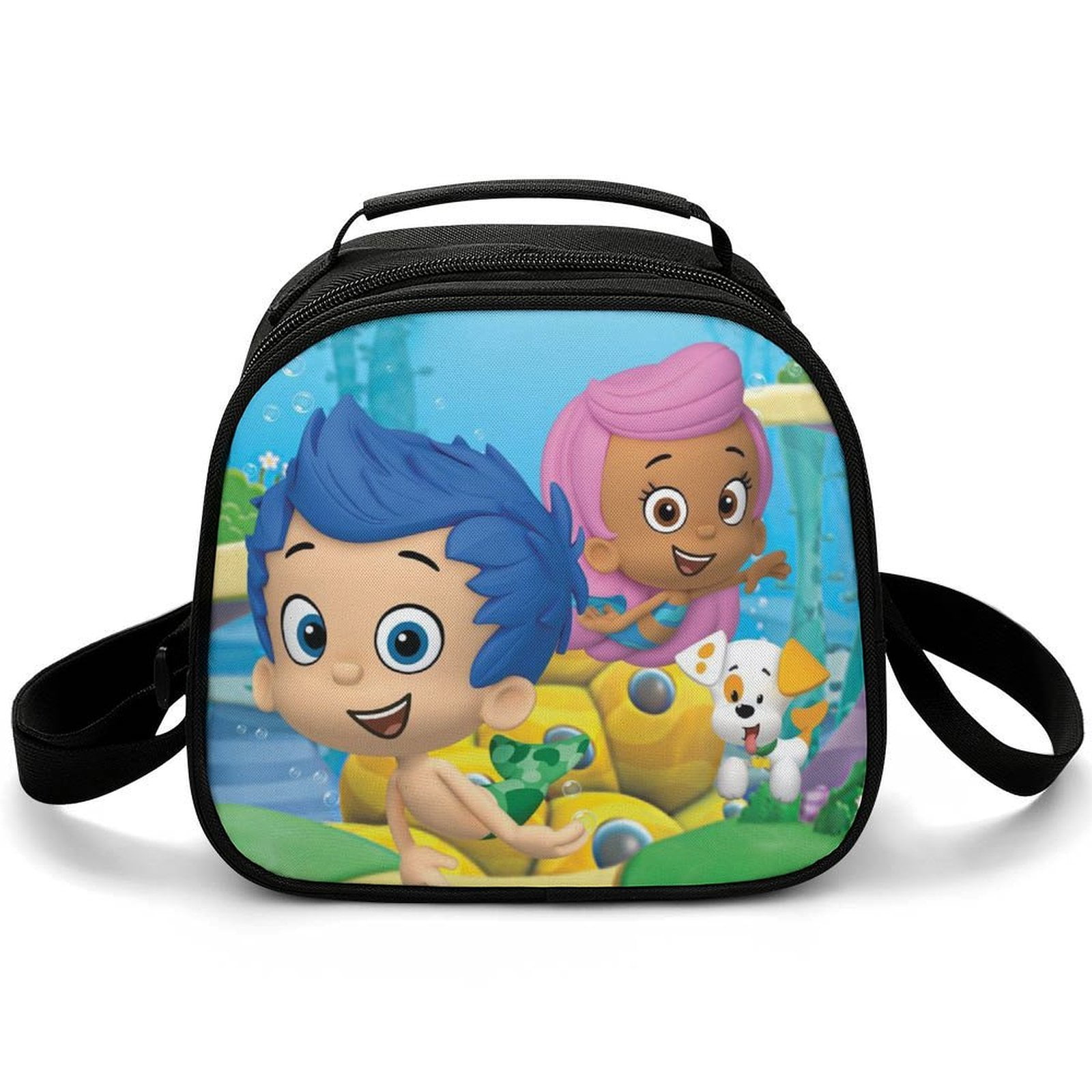 Animation Bubble Guppies Portable Insulated Lunch Bag Lunch Box Unisex ...