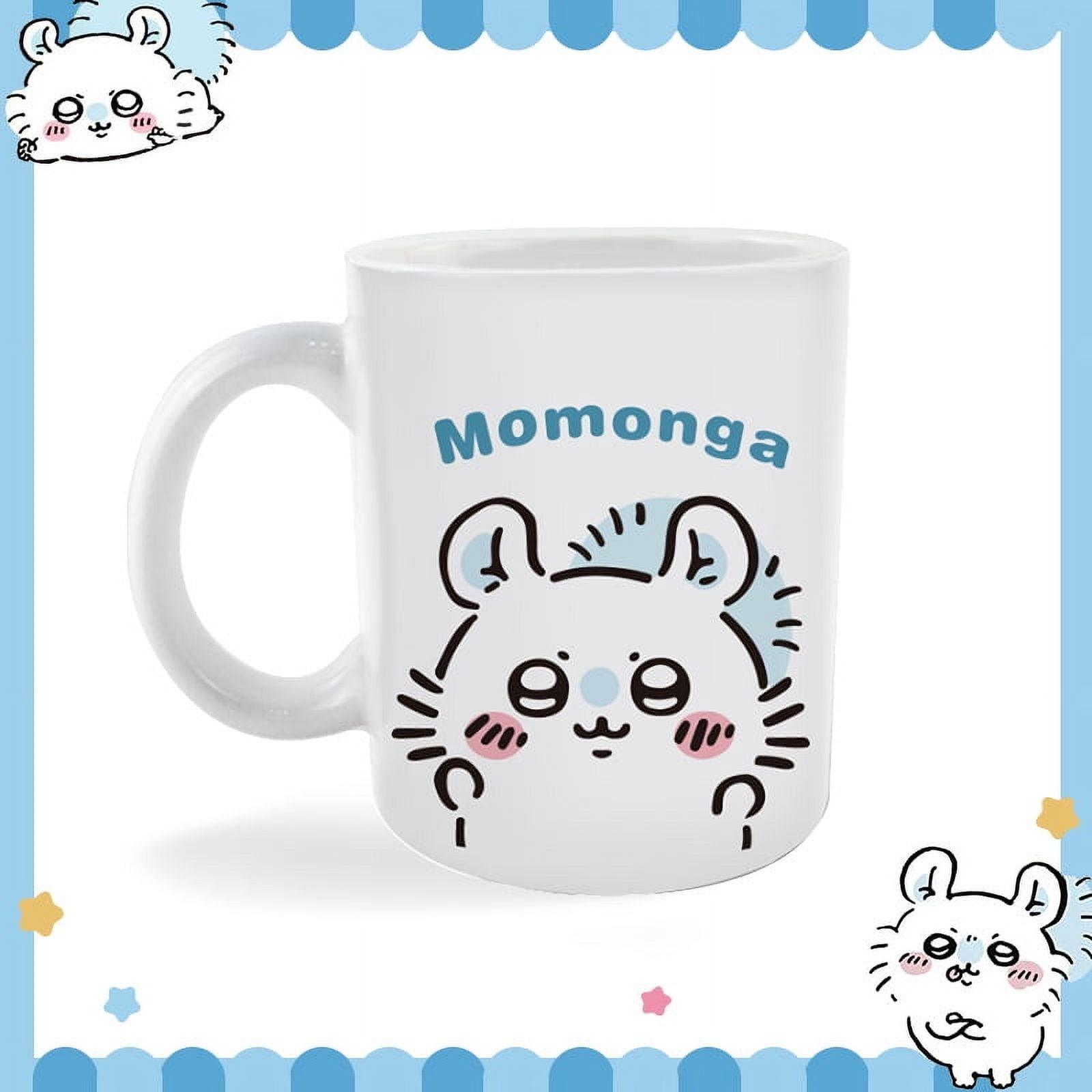 Animation Chiikawa surrounding coffee cup Jiikawa Usachi rabbit Xiaoba Momonga ceramic cup two ...