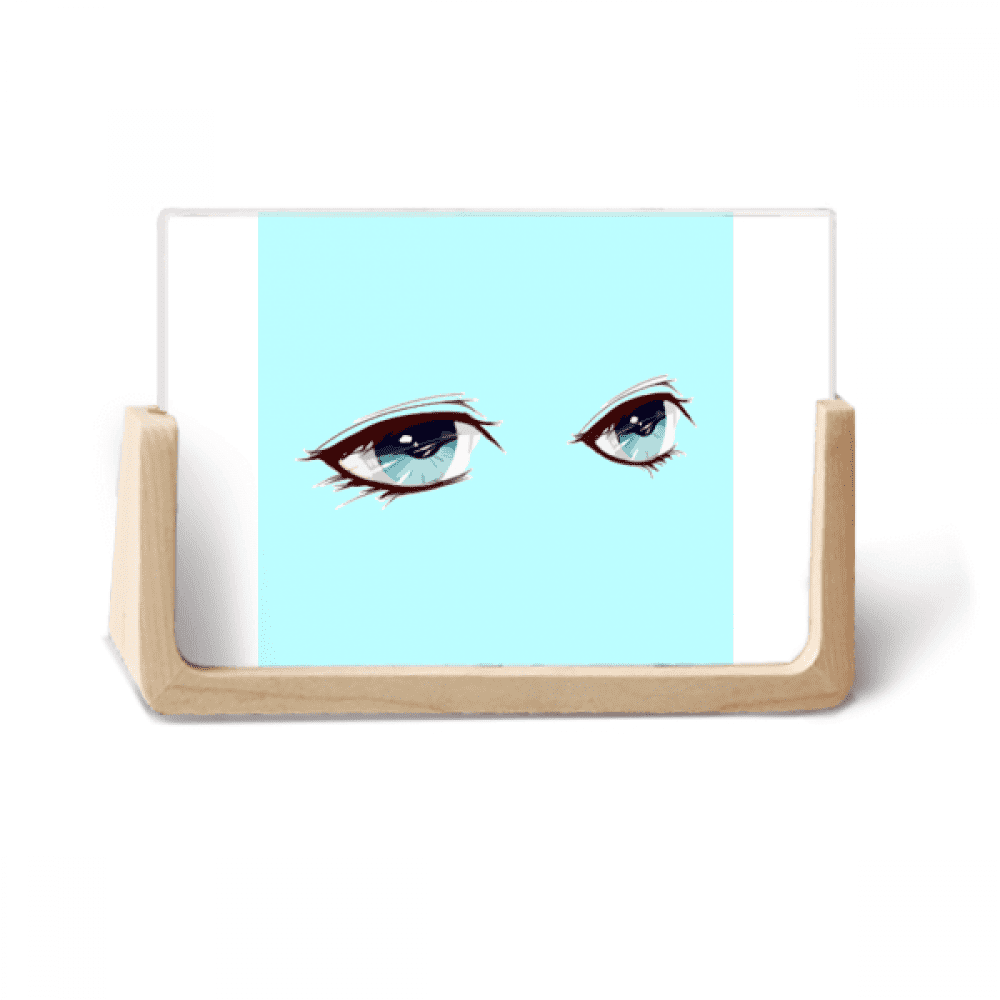 Animation Cocs Side Eyes Photo Wooden Photo Frame Tabletop Display ...