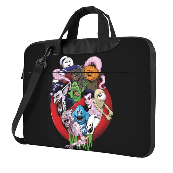 Animation Ghostbusters Laptop Bag Shoulder Portable Laptop Case Sleeve ...