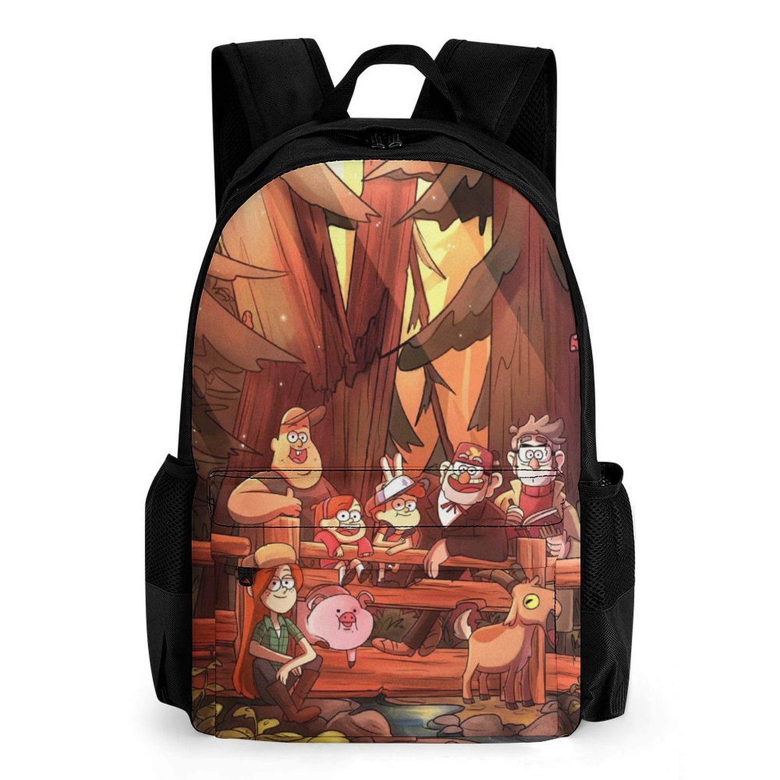 Animation Gravity Falls School Bag Laptop Backpack Large Capacity ...