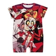 Animation Hazbin Hotel Baby One-Piece Rompers Summer Short Sleeve ...