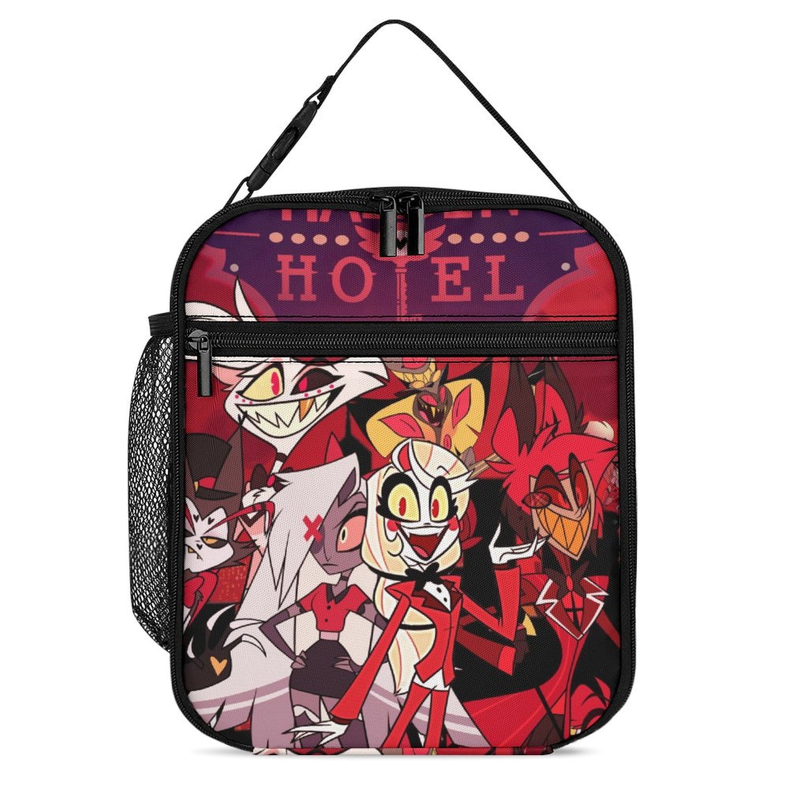 Animation Hazbin Hotel Portable Insulated Lunch Bag Cooler Thermal ...