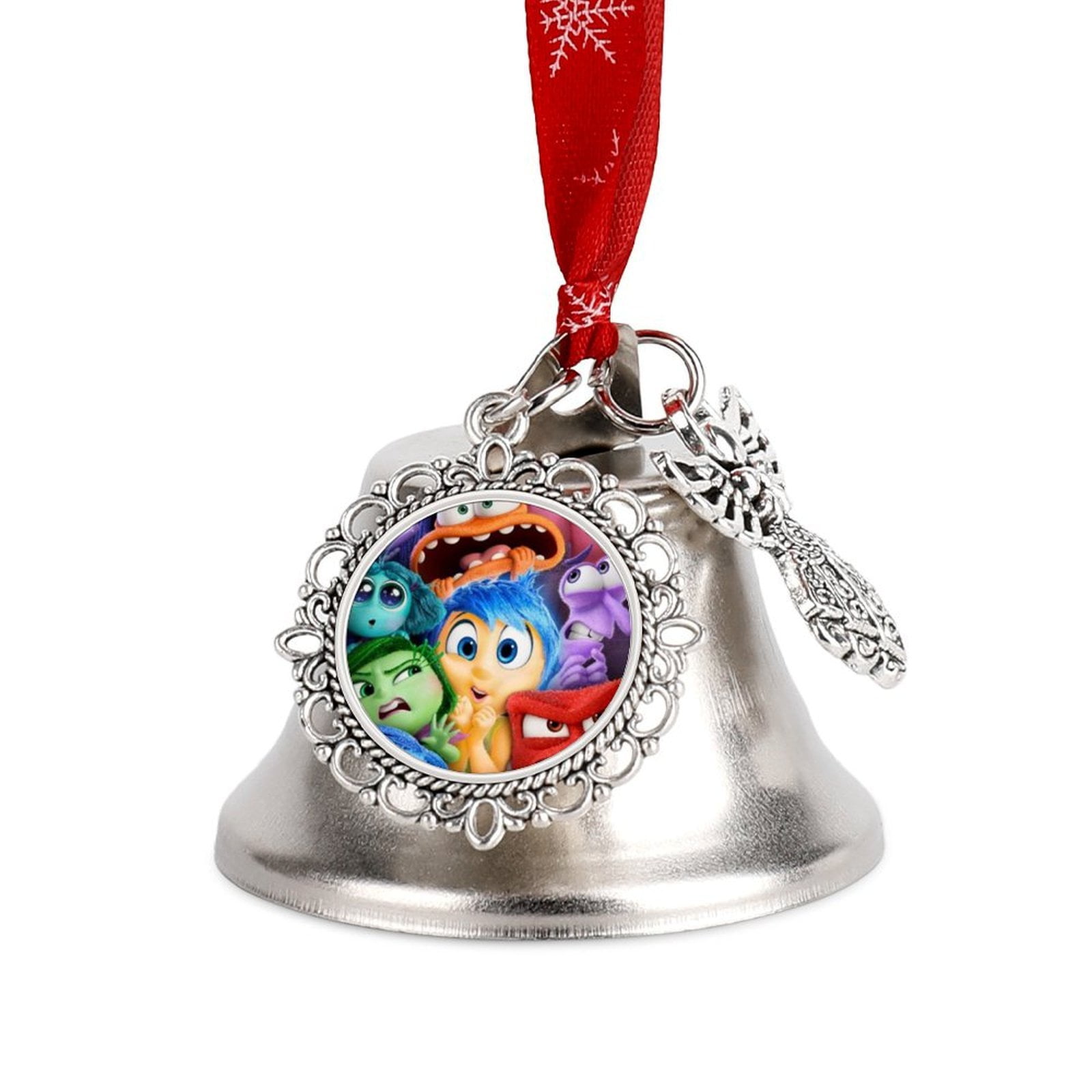 Animation Inside Out Christmas Bell Ornament Xmas Decor Jingling Bell ...