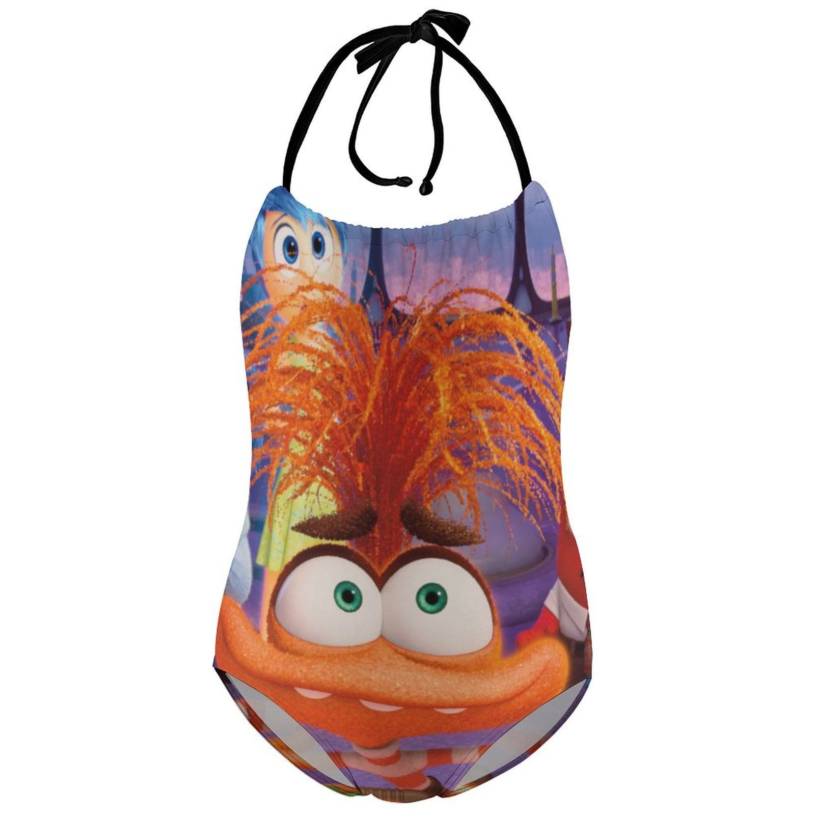 Animation Inside Out Girl's Swimsuit One-piece Summer Hawaii Beach Kid ...