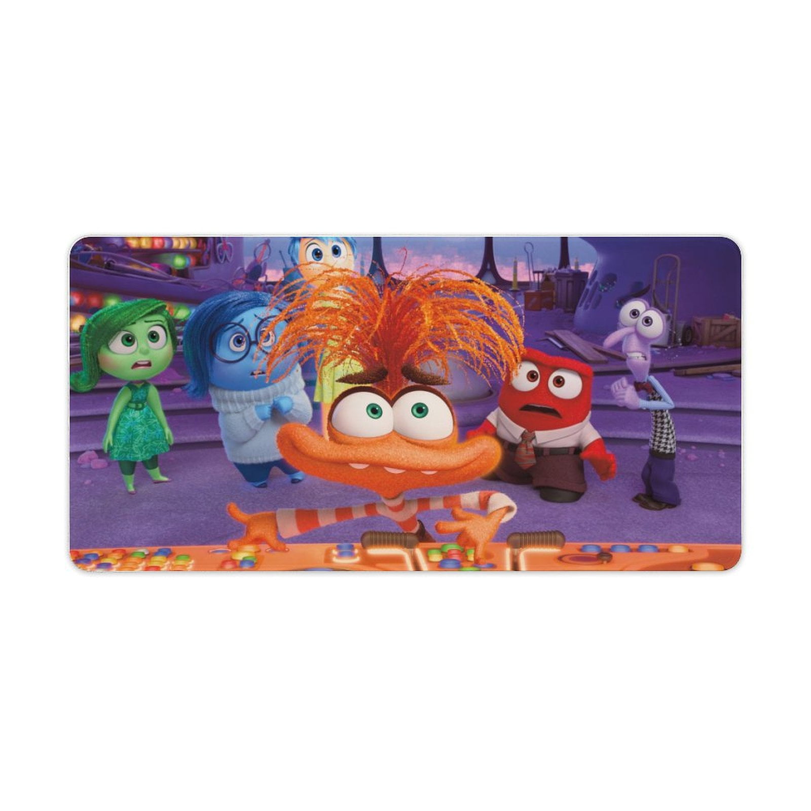 Animation Inside Out Mouse Pad No-sliped Large Mousepad Extended Gaming ...