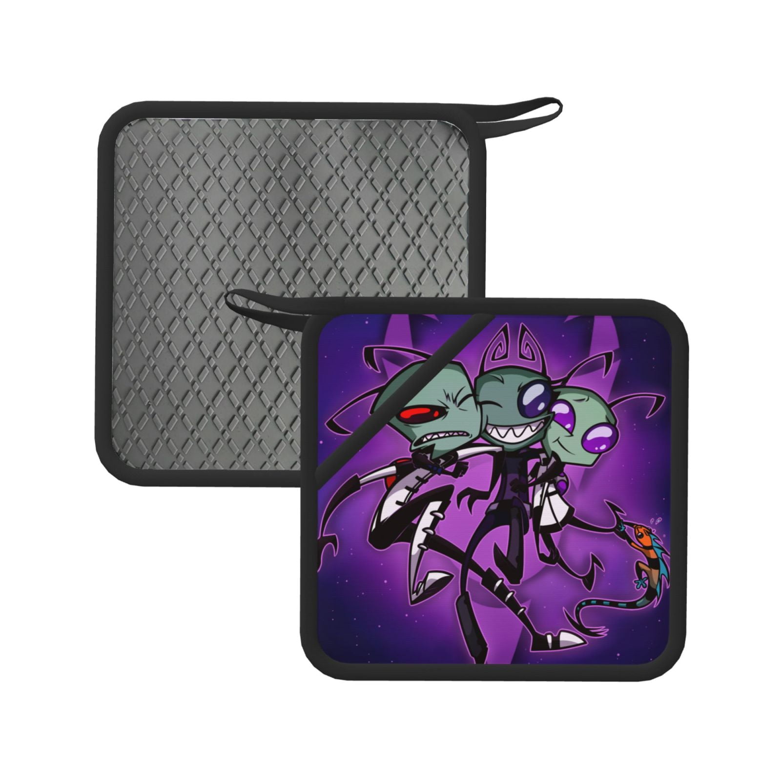Animation Invader Zim Silicone Anti-hot Pad Sets 2-Piece Heat Resistant ...