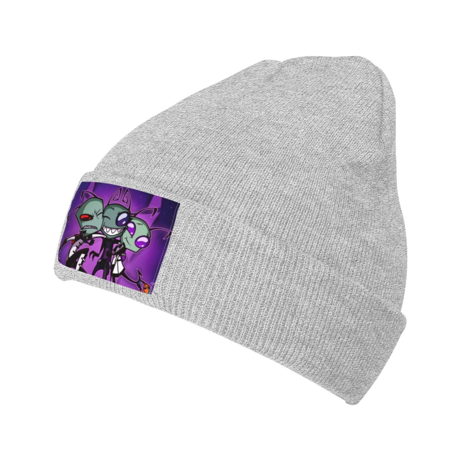 Animation Invader Zim Stretchable Knitted Beanie Hat Unisex Hat Daily ...