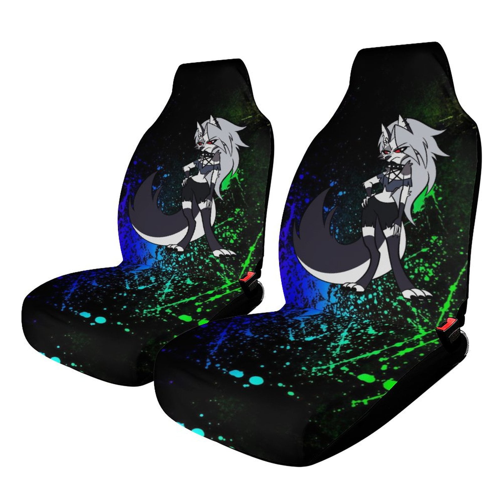 Animation Loona Helluva Boss Car Seat Covers Accessories Vehicle Front ...