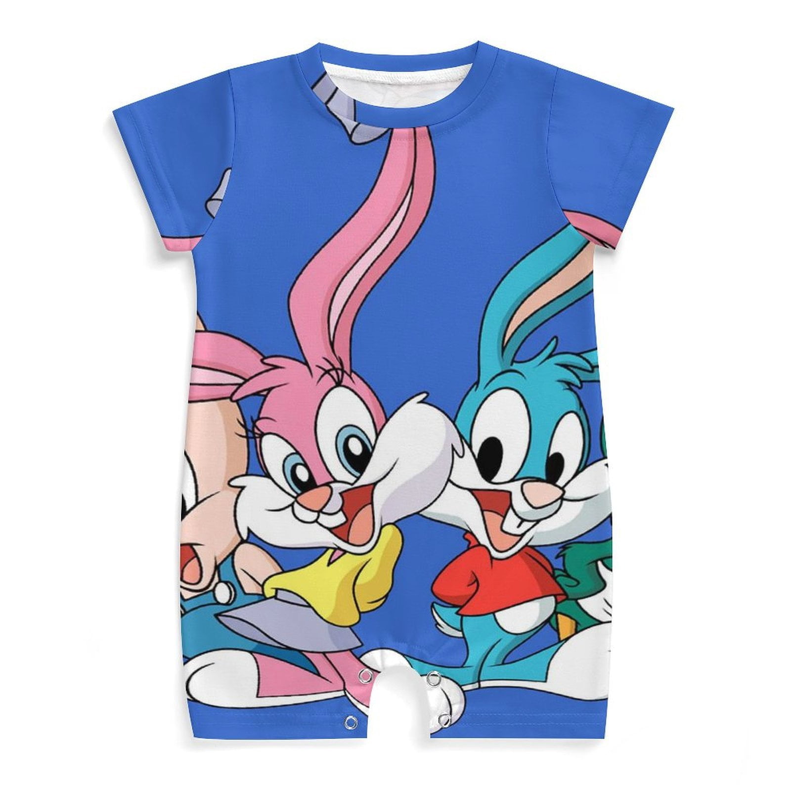 Animation Looney Tunes Baby One-Piece Rompers Summer Short Sleeve ...