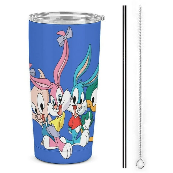 Animation Looney Tunes Stainless Steel Car Cup Thermal Vacuum ...