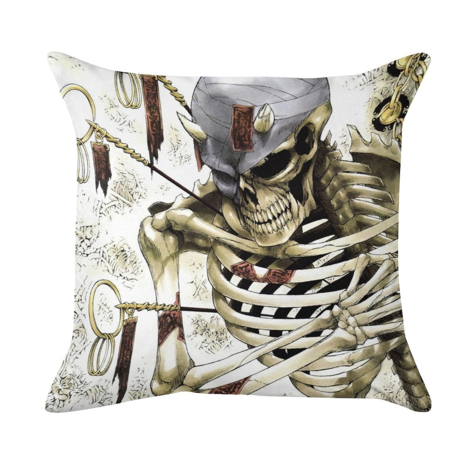 Animation Multi-Size Single(One) Side Design Golden Velvet Pillowcase ...