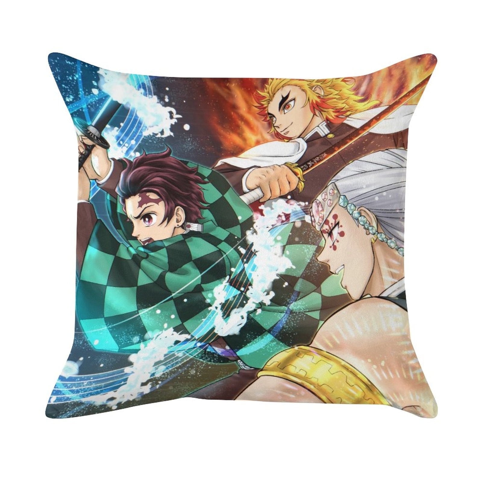 Animation Multi-Size Single(One) Side Design Golden Velvet Pillowcase ...
