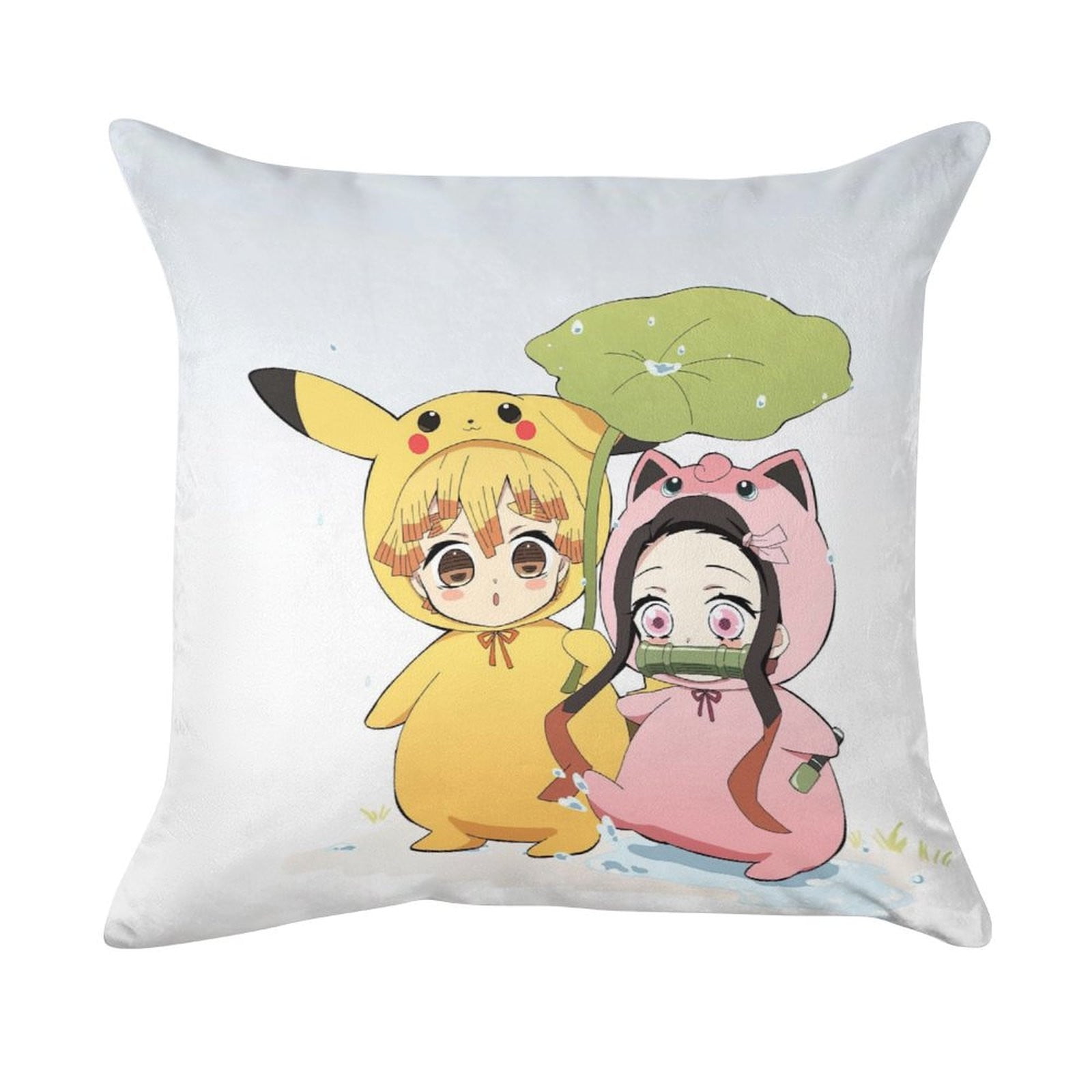 Animation Multi-Size Single(One) Side Design Golden Velvet Pillowcase ...