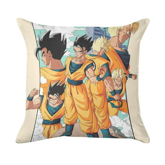 Animation Multi-Size Single(One) Side Design Golden Velvet Pillowcase ...