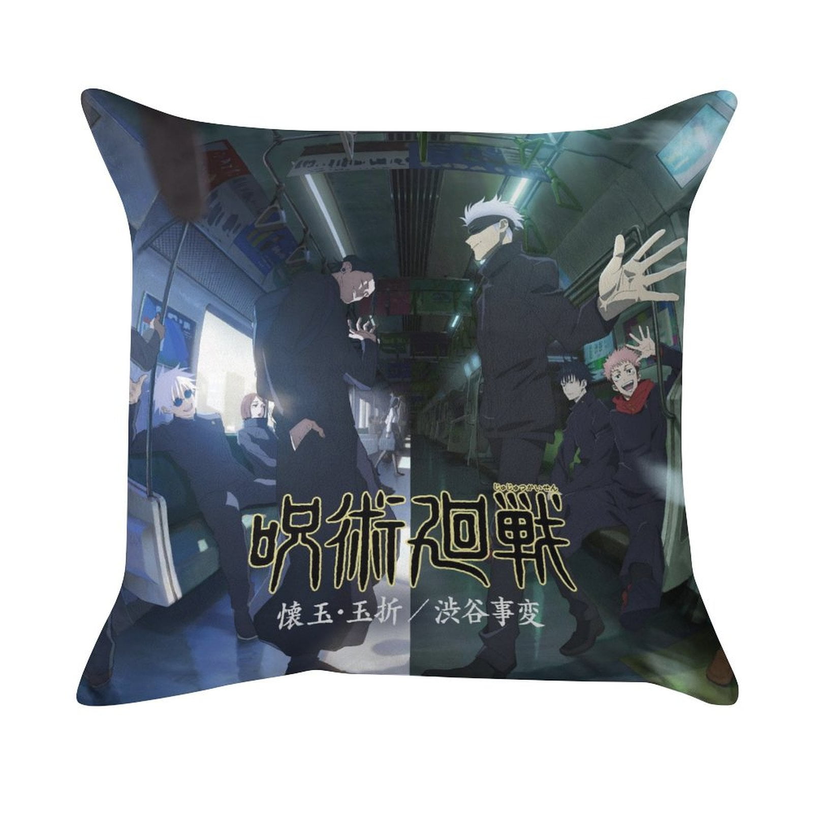 Animation Multi-Size Double Side Design Golden Velvet Pillowcase ...