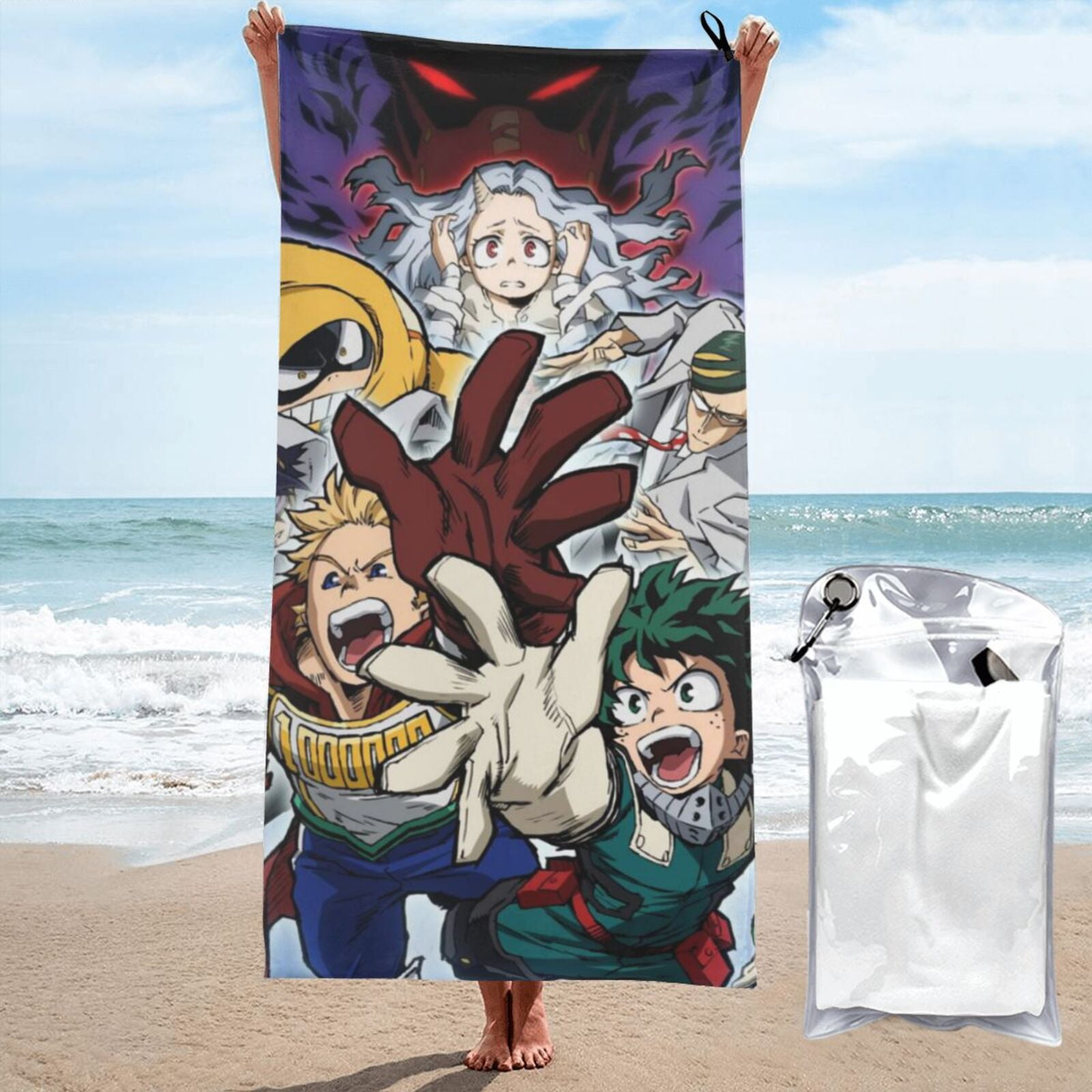 Animation My Hero Academia Quick Dry Bath Towel Lightweight Soft ...