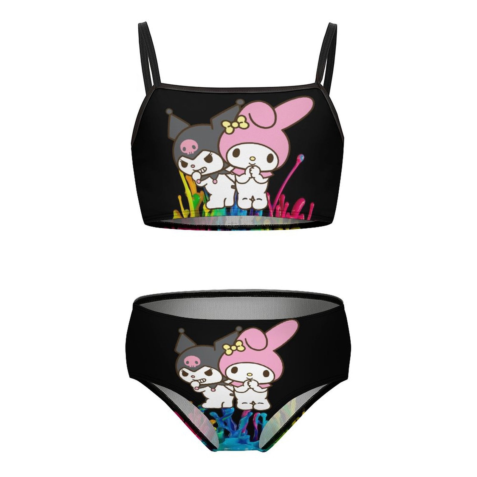 Animation My Melody Children's Swimsuit Girl's Swimwear 2 Piece Bikini ...