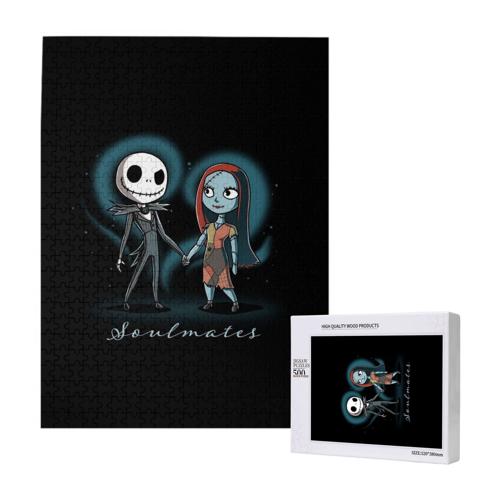 Animation The Nightmare Before Christmas Wooden Jigsaw Puzzles ...
