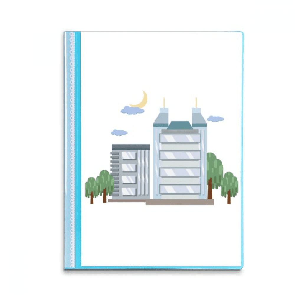 Animation Outline Buildings Book Sheet Protectors Portfolio Binder ...