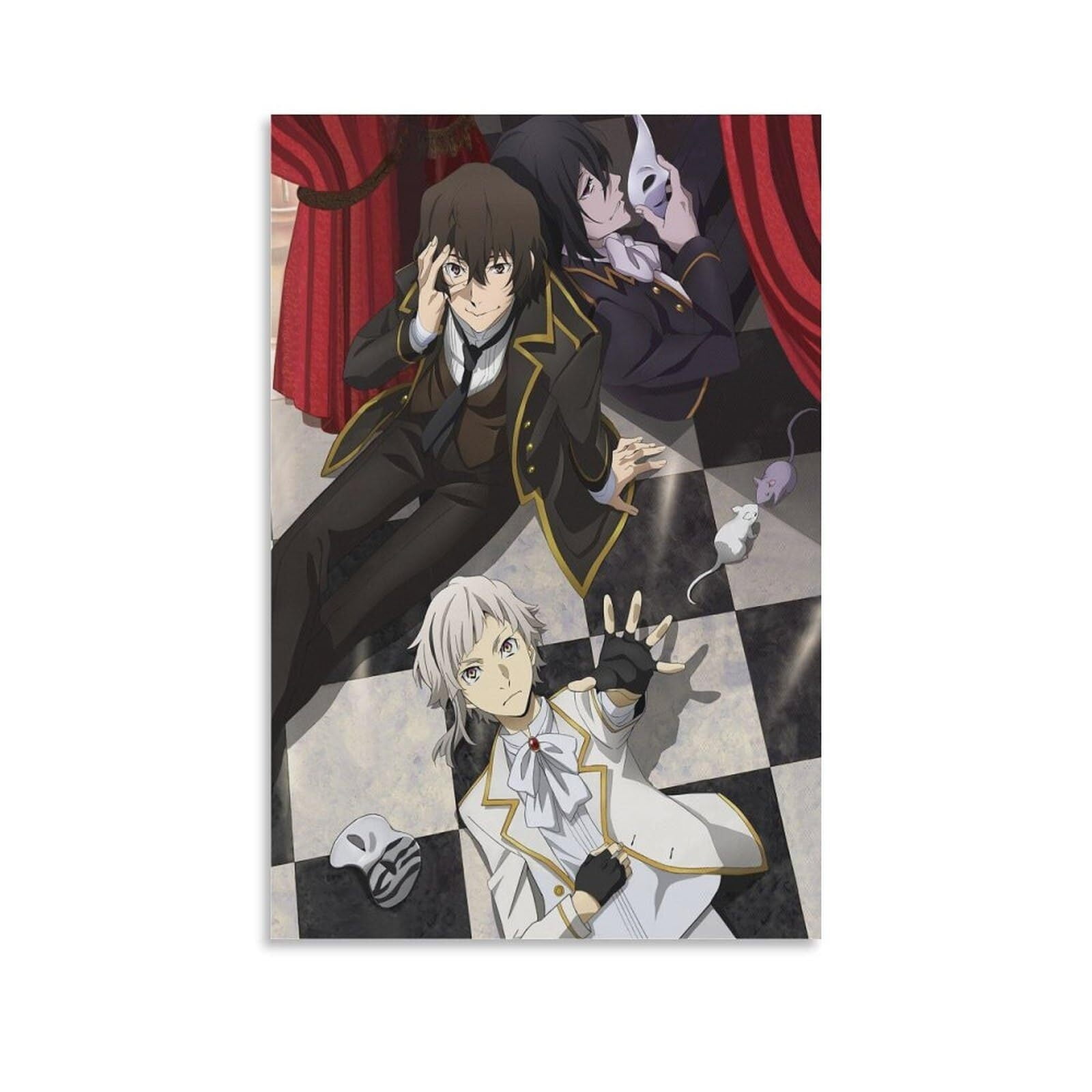 Animation Poster Bungou Stray Dogs (10) Canvas Art Poster And Wall Art ...