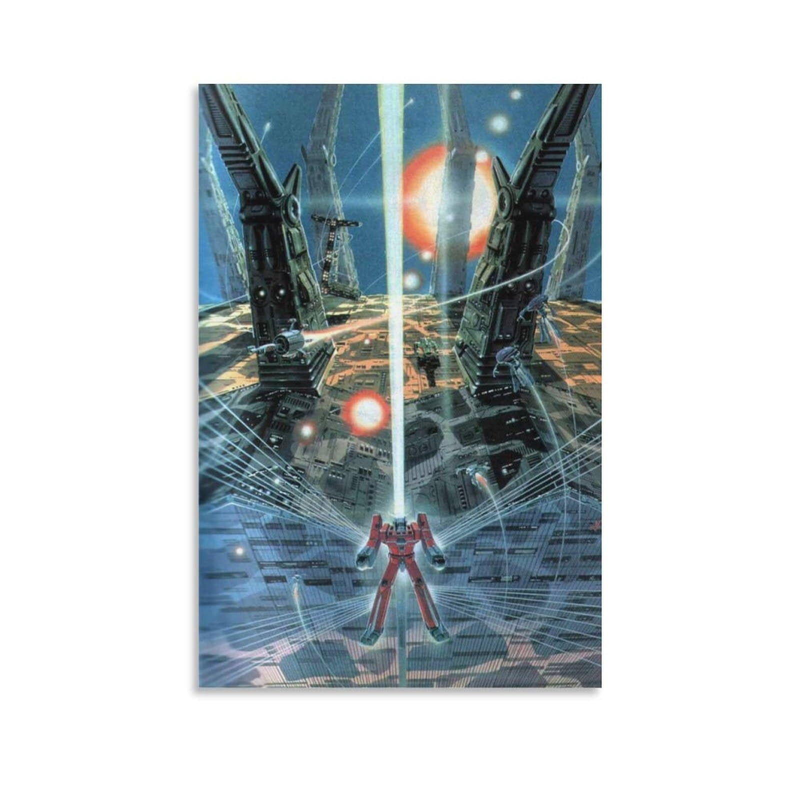 Animation Poster Space Runaway Ideon The Ideon A Contact (3) Picture Print Wall Art Poster ...