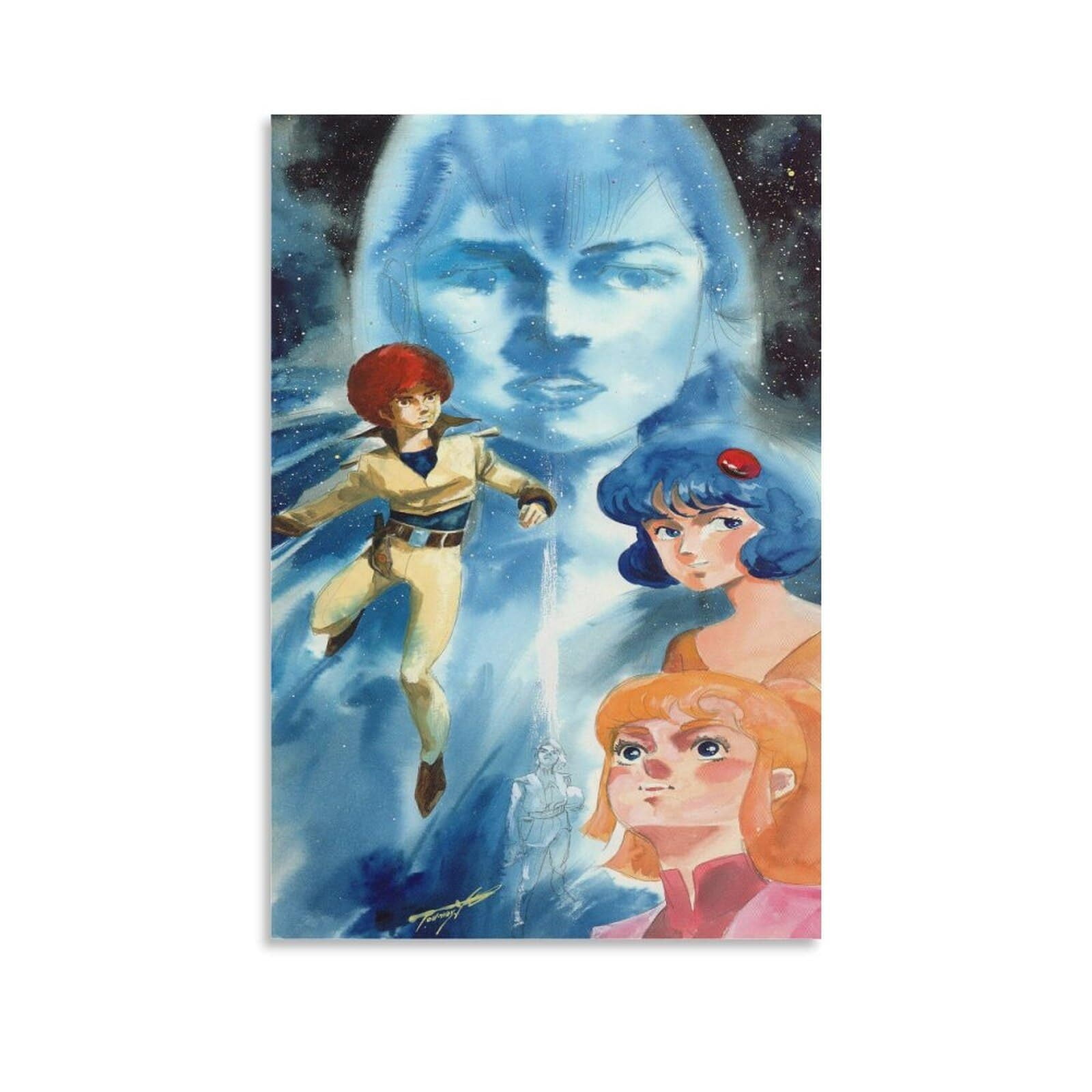 Animation Poster Space Runaway Ideon The Ideon A Contact (6) Canvas ...