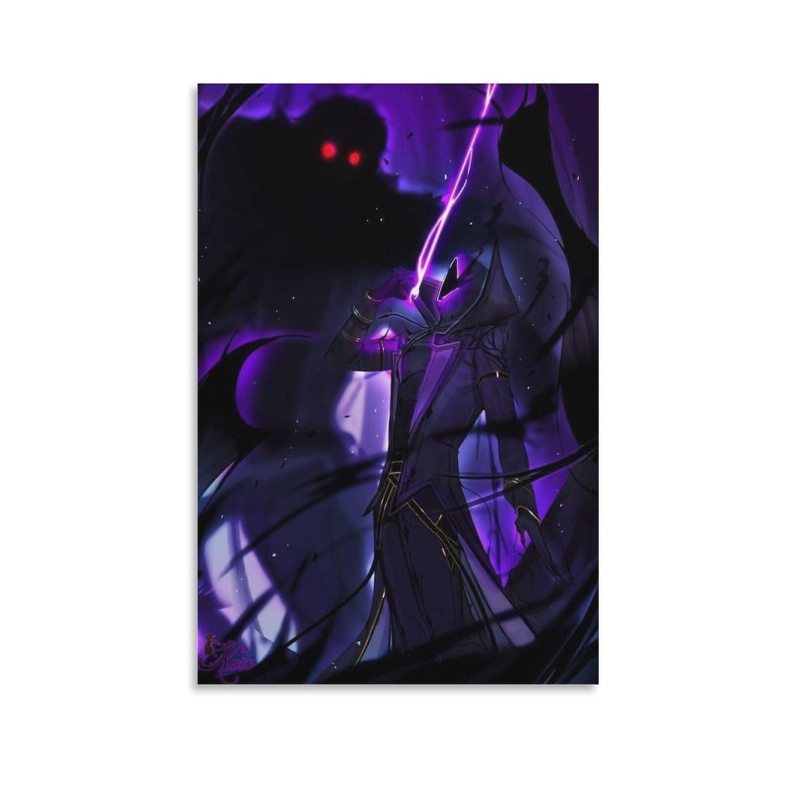 Animation Poster The Eminence in Shadow (15) Canvas Painting Poster ...