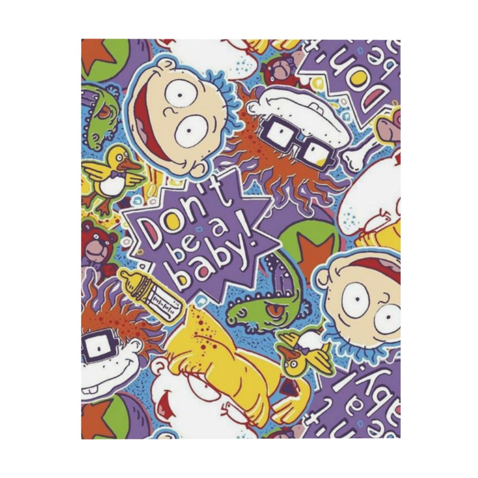 Animation Rugrats Canvas Decorative Poster Art Picture Painting Unframe ...