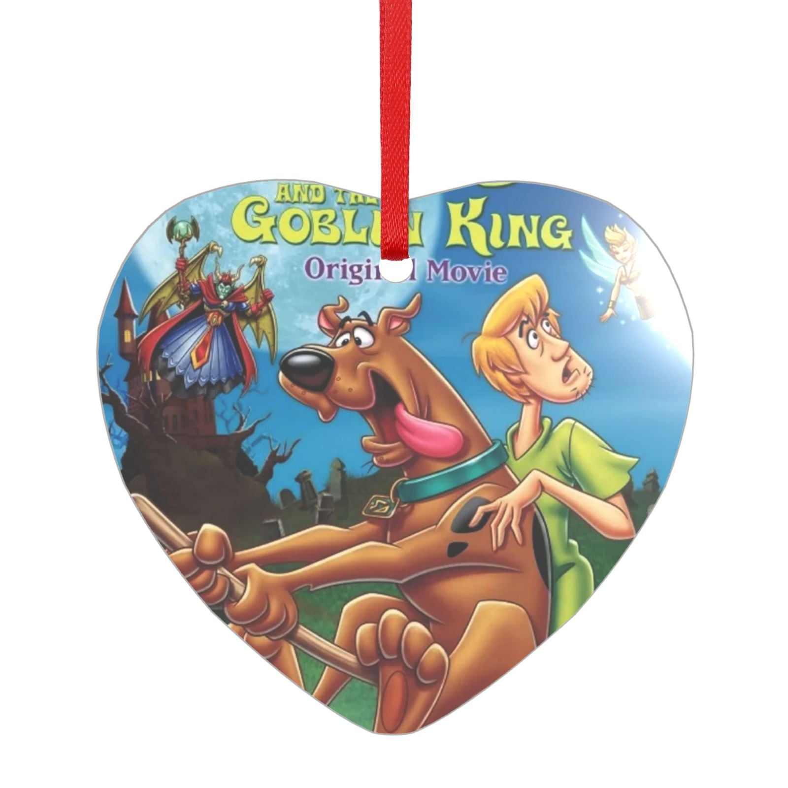 Animation Scooby Doo Acrylic Shaped Pendant Christmas Tree Hanging ...