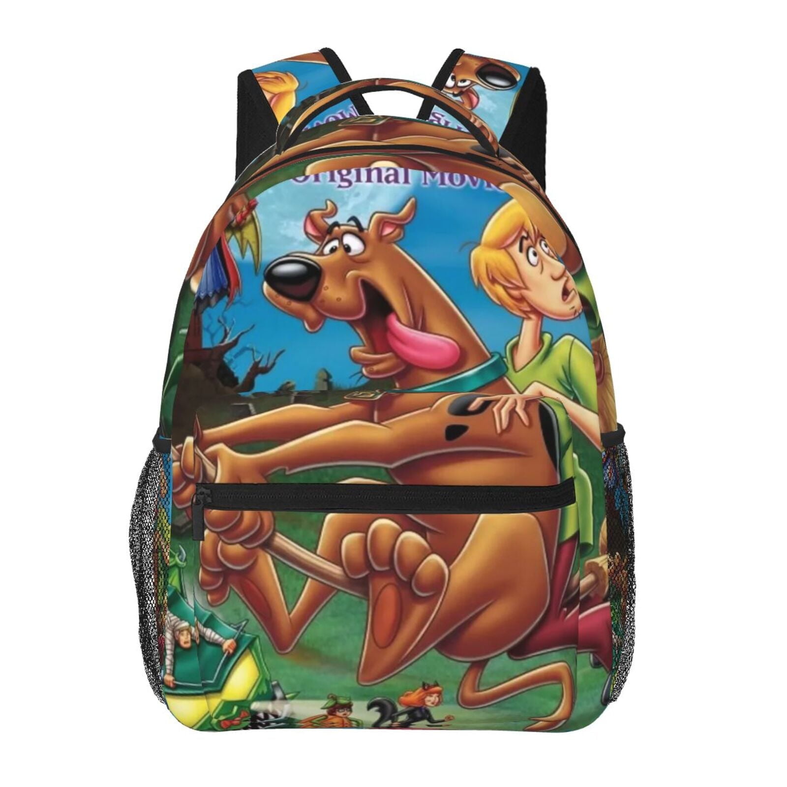 Animation Scooby Doo Backpack Shoulders Laptop Daypack Student School ...
