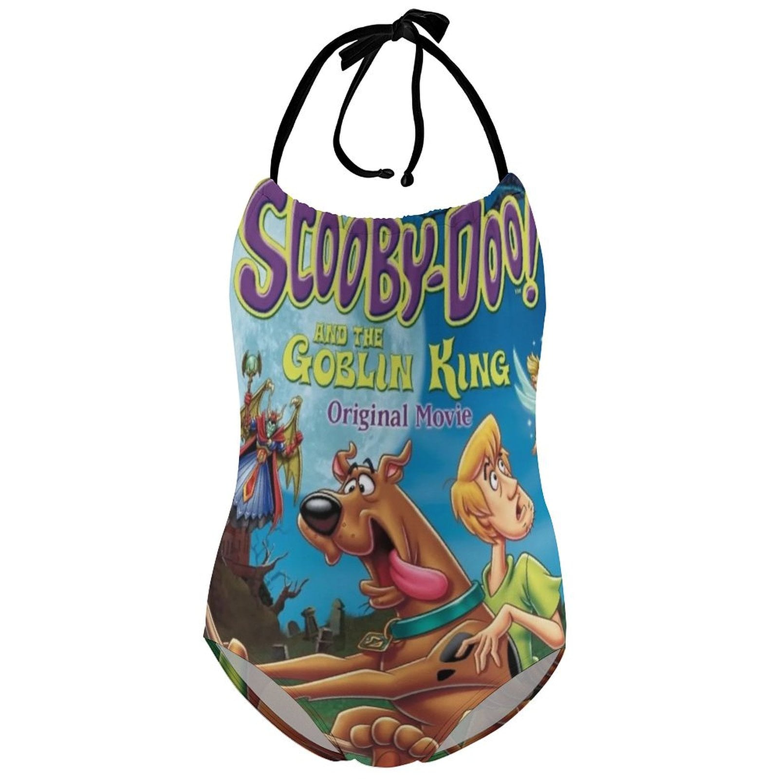 Animation Scooby Doo Girl's Swimsuit One-piece Summer Hawaii Beach Kid ...