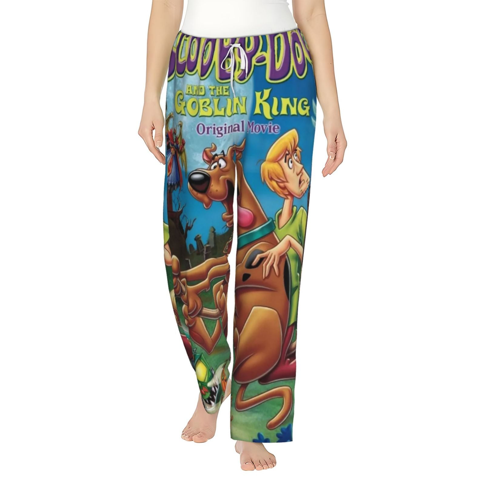 Animation Scooby Doo Women's Pajama Pants Lounge Daily Novelty Cozy ...