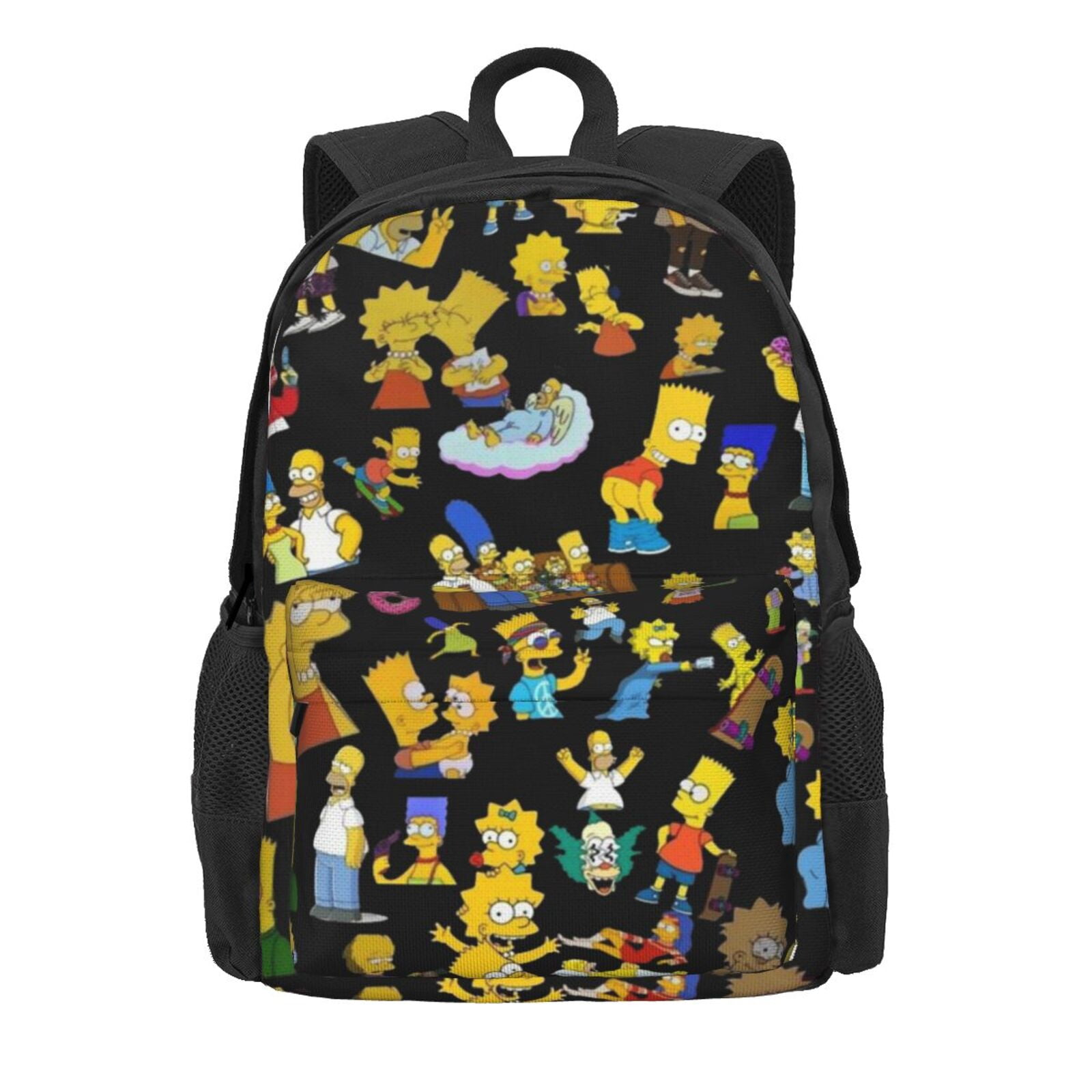 Animation Simpsons Backpack Lightweight Daypack Large Capacity School ...