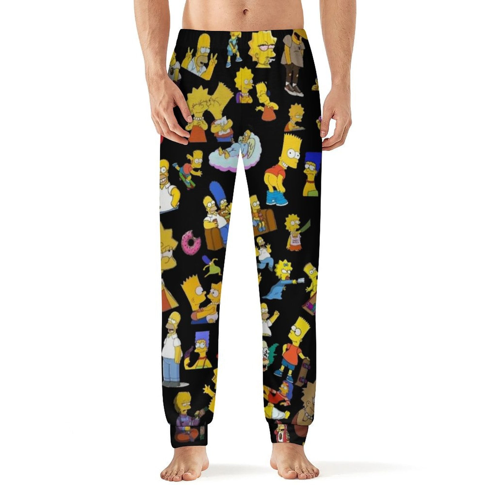 Animation Simpsons Men's Pajama Pants Bottoms Fashion Daily Cozy Lounge ...