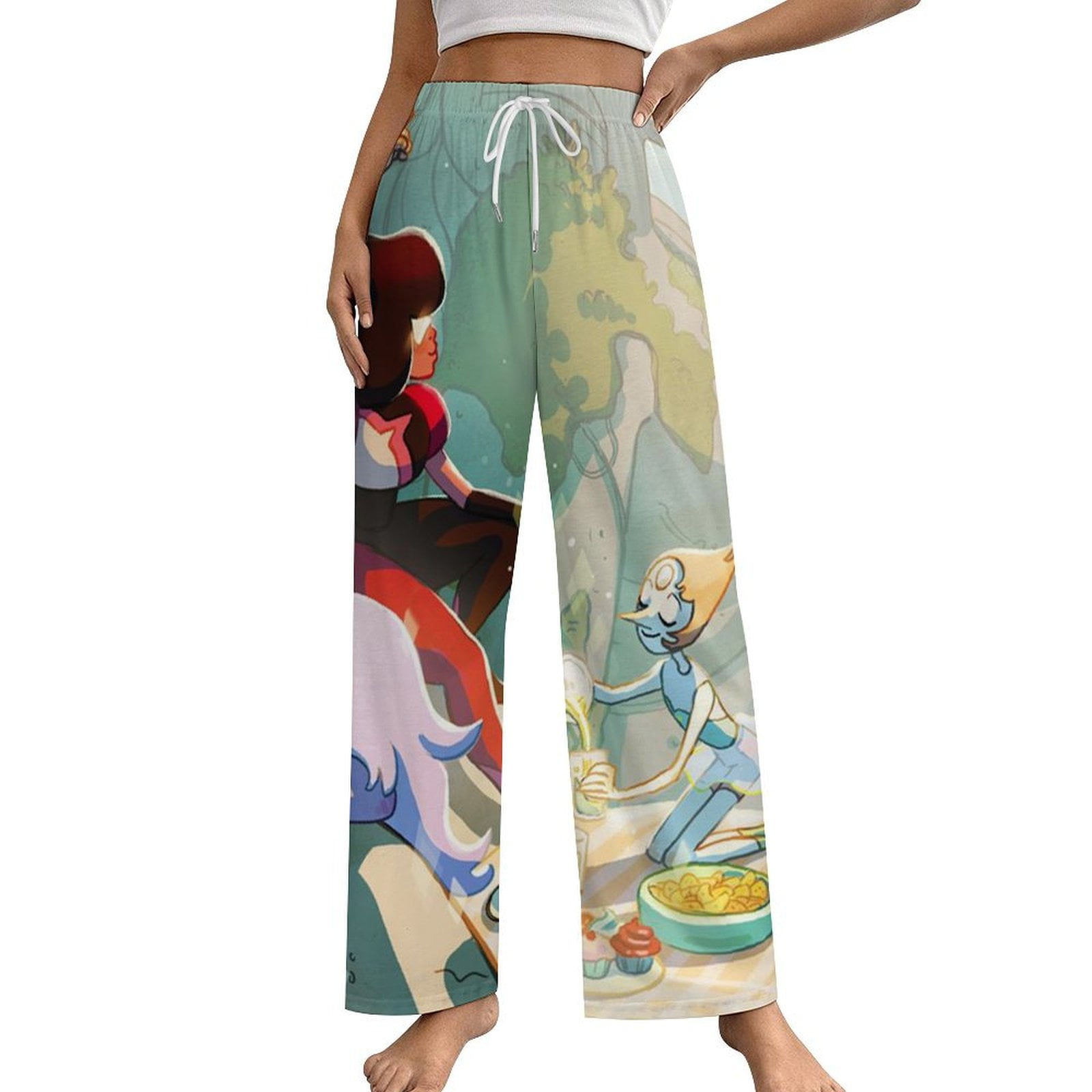 Animation Steven Universe Home Pajama Pants For Womens Comfortable Soft ...
