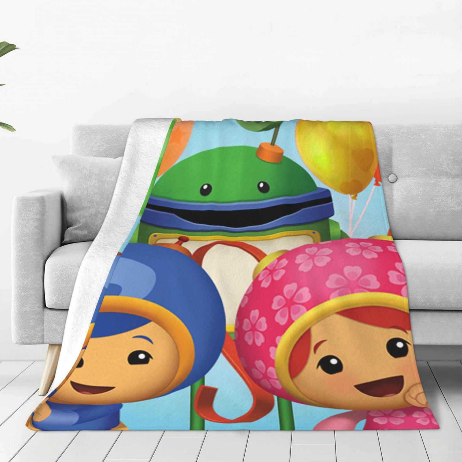 Animation Team Umizoomi Flannel Blanket Cozy Ultra-Soft Micro Fleece ...