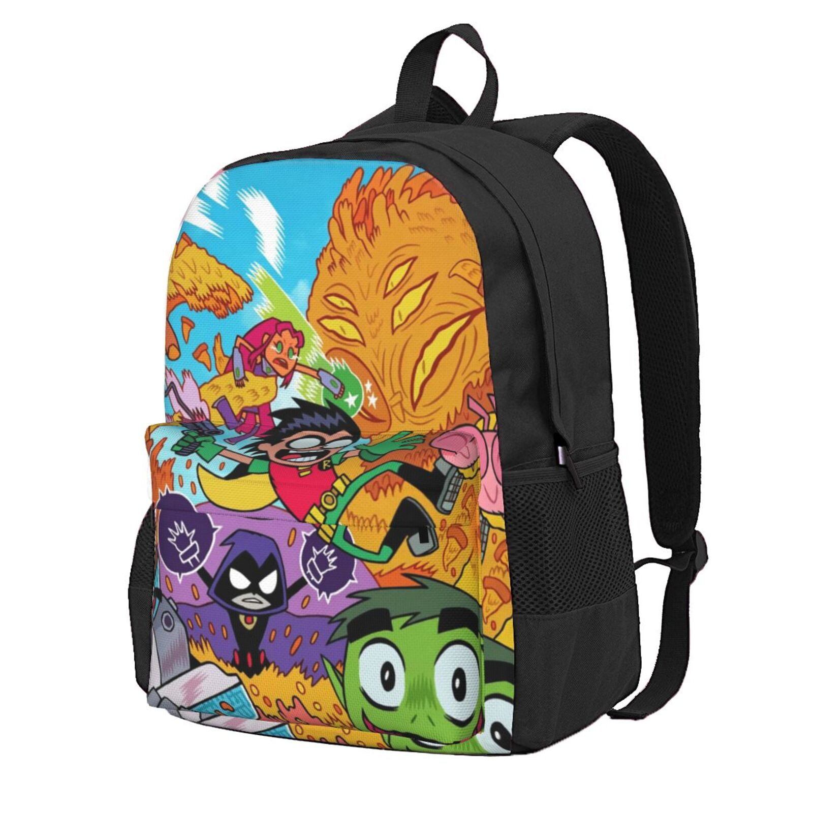 Animation Teen Titans Go! Casual Daypack Laptop Backpack Student School ...