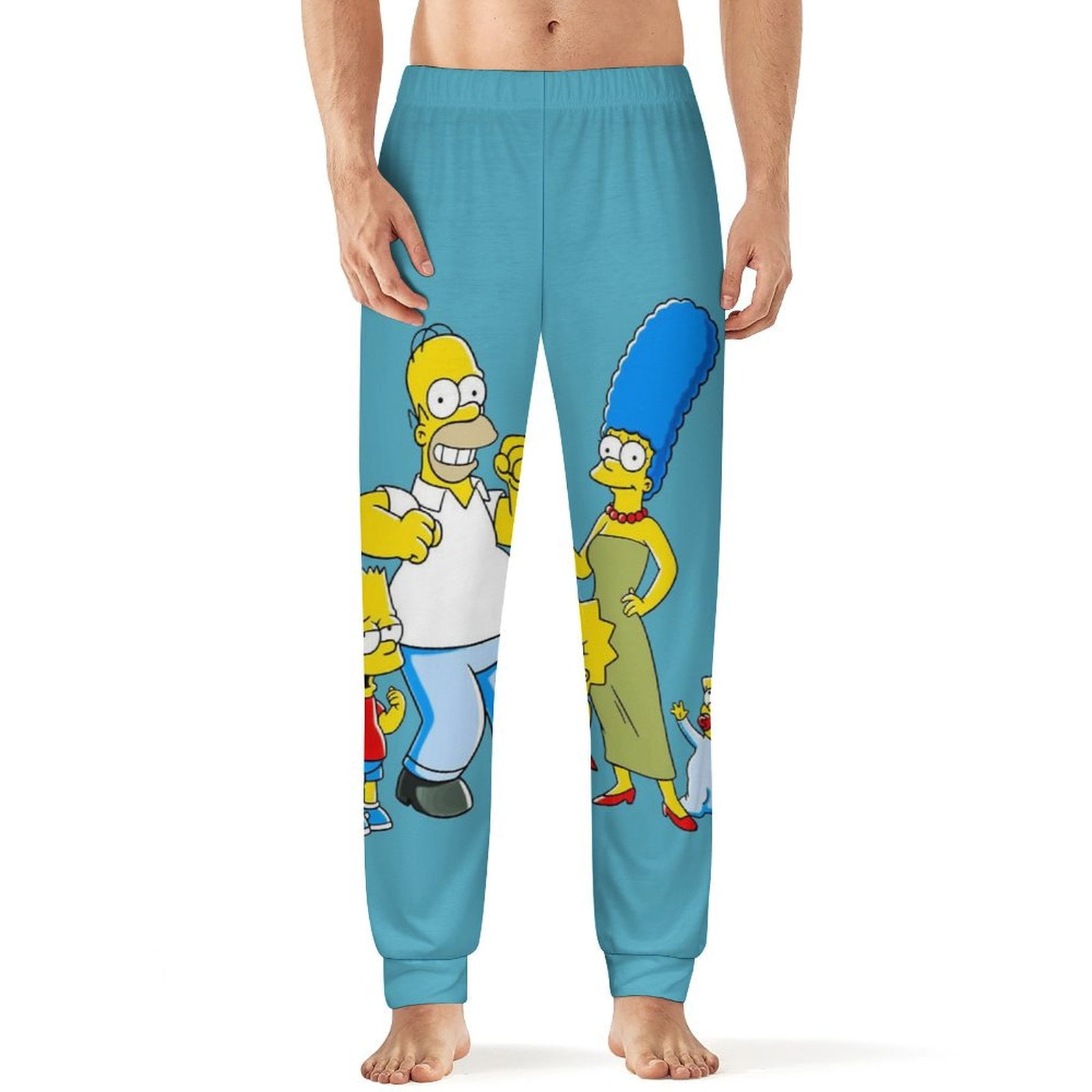 Animation The Simpsons Men's Pajama Pants Bottoms Fashion Daily Cozy ...