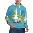 Animation The Simpsons Men's Sweatshirt Hoodies Hoody Novelty Fashion ...