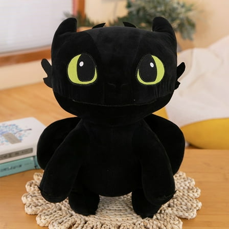 Dreamworks Dragons How to Train Your Dragon Toothless Plush Toy, 8 ...