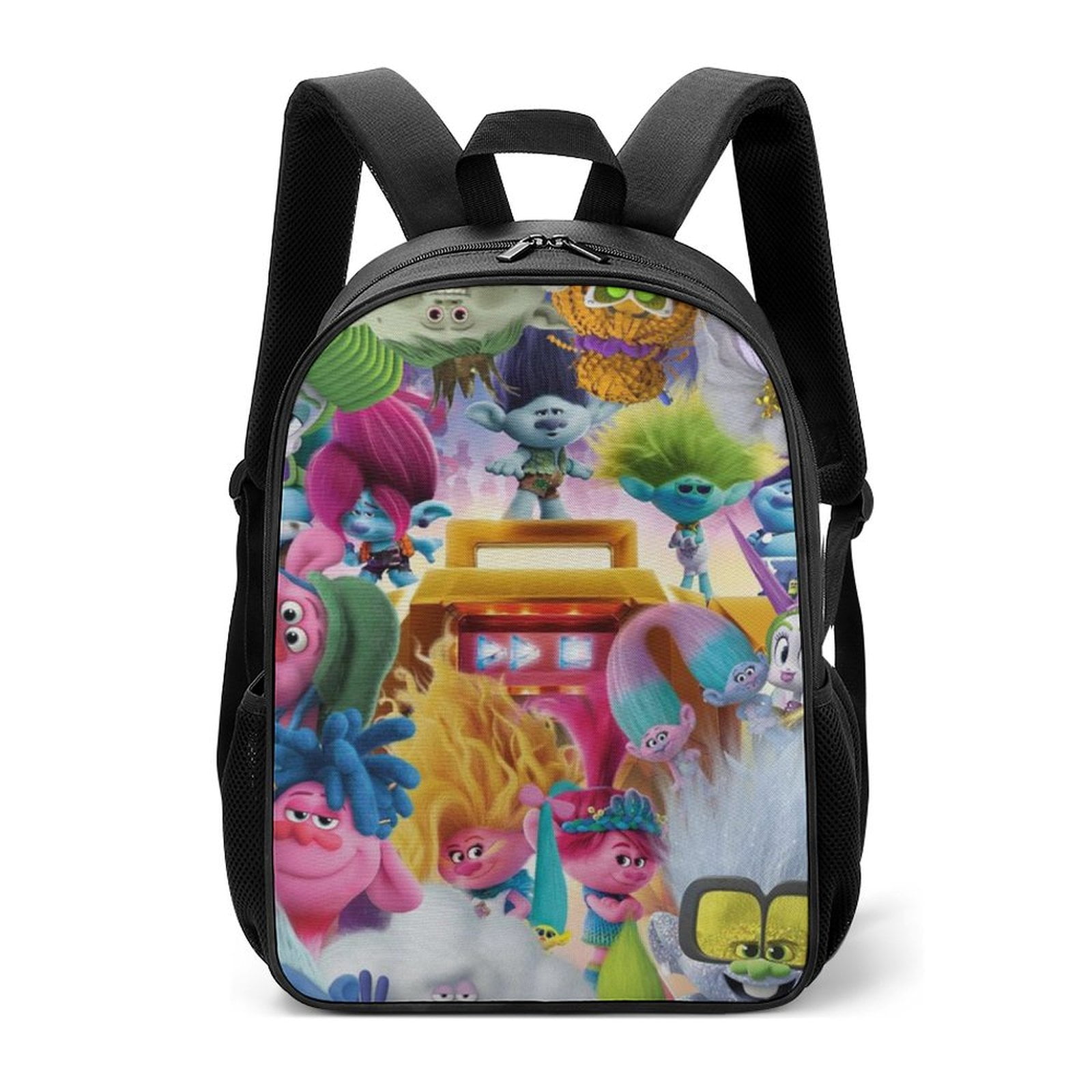 Animation Trolls World Tour Backpack Daypack Multipurpose School Bag ...