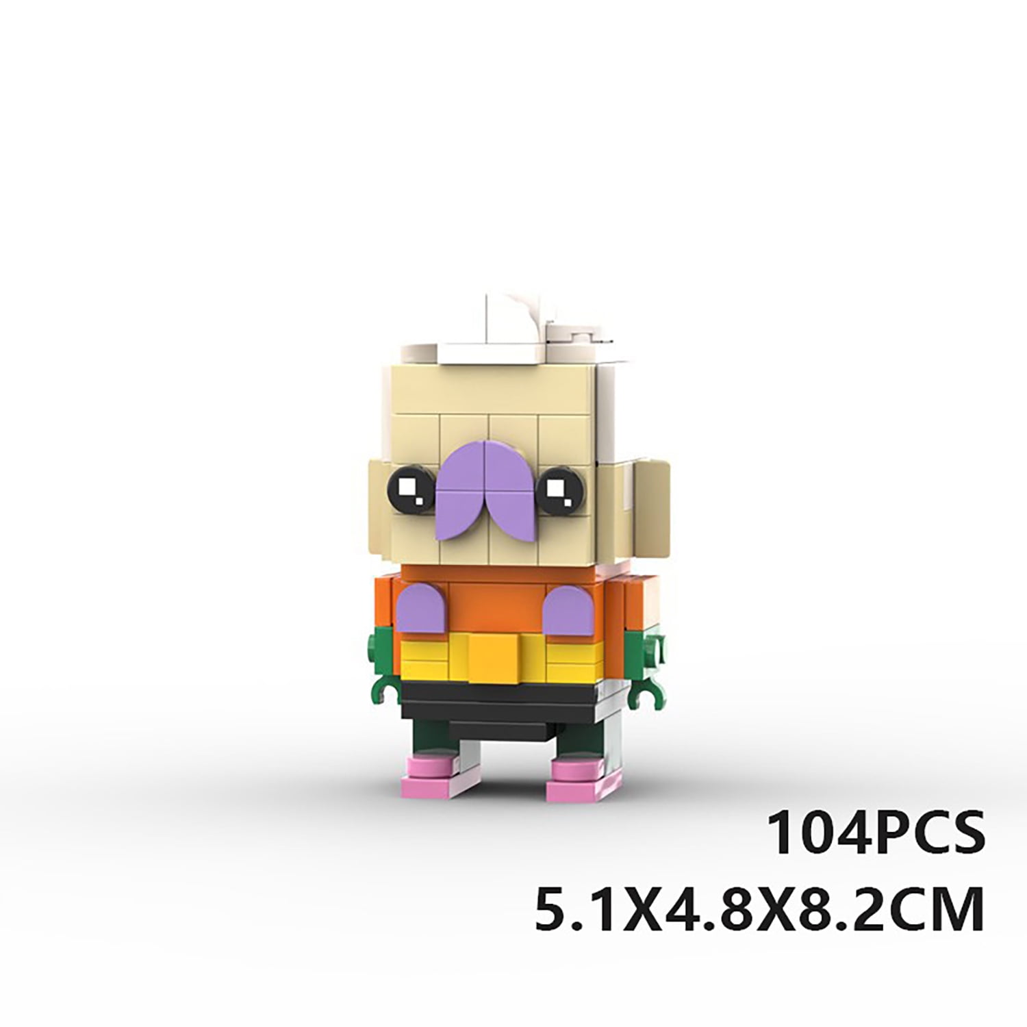 Animation Underwater MOC Building Blocks World Series Square Head Boy ...
