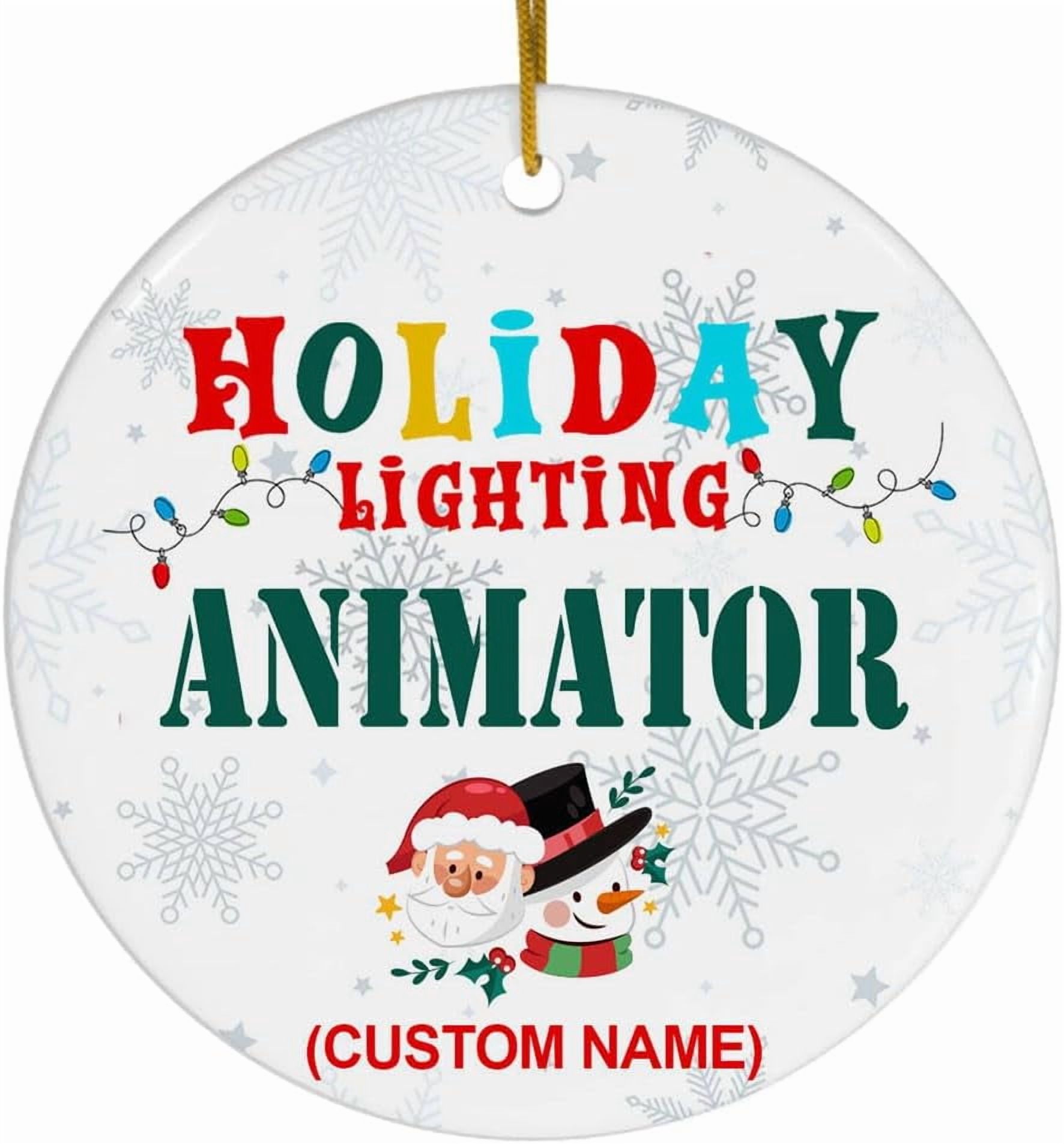 Animator Christmas Ornaments 2025 for Women Friendship, Appreciation ...